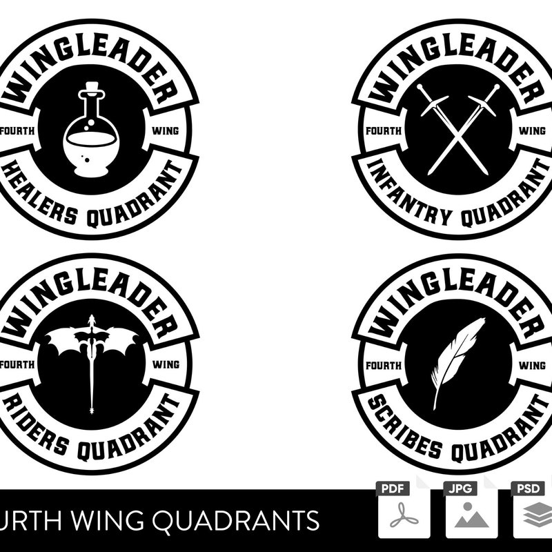 Fourth Wing Svg - Etsy