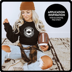 Juniors Powder Puff Football 2025 SVG DIY Powder Puff Football Shirt ...