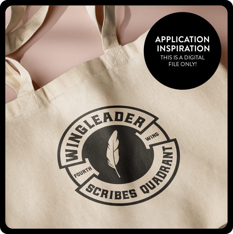 Fourth Wing Wingleader Badge Bundle Fourth Wing Basgiath War College ...