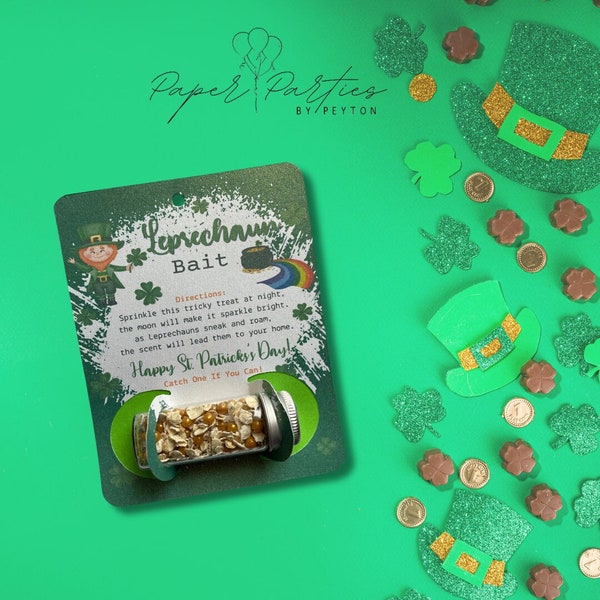 Leprechaun Bait Tag - Etsy
