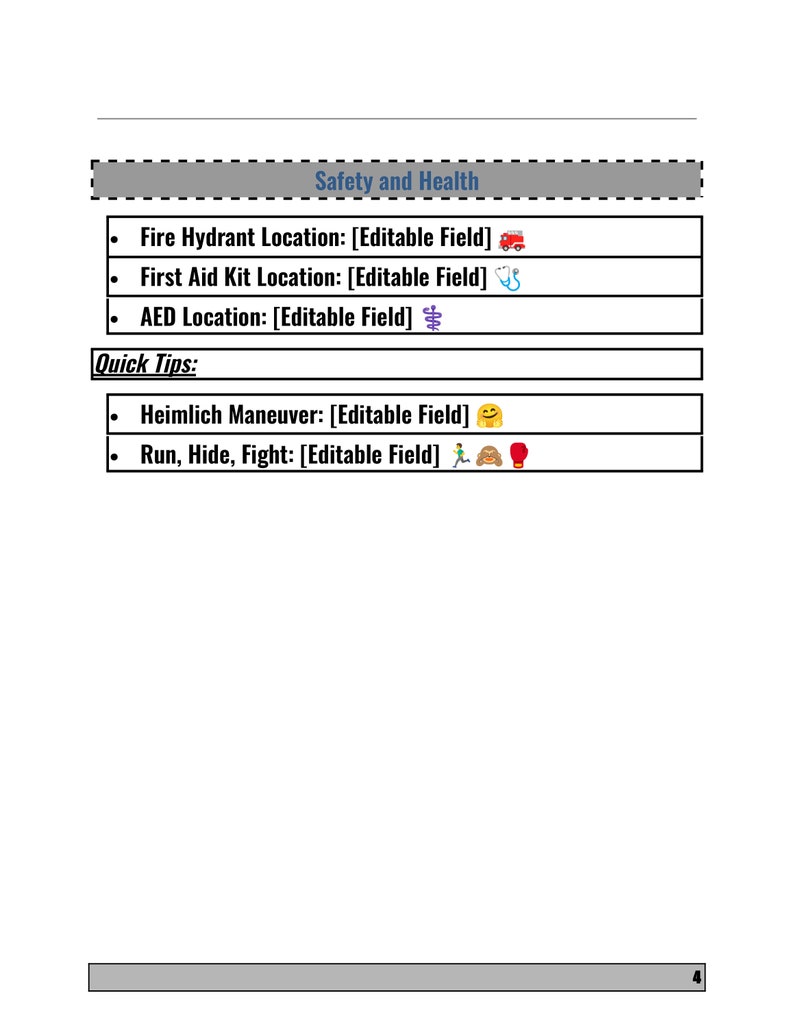 Ultimate Security Post Order Template: Editable, Customizable, for ...