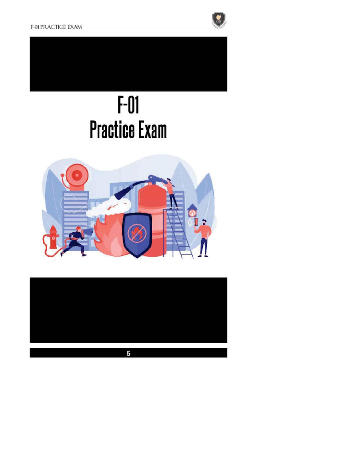 Guard Guides Fire Guard F-01, F-02, F-03/F-04 Practice Exams - Etsy