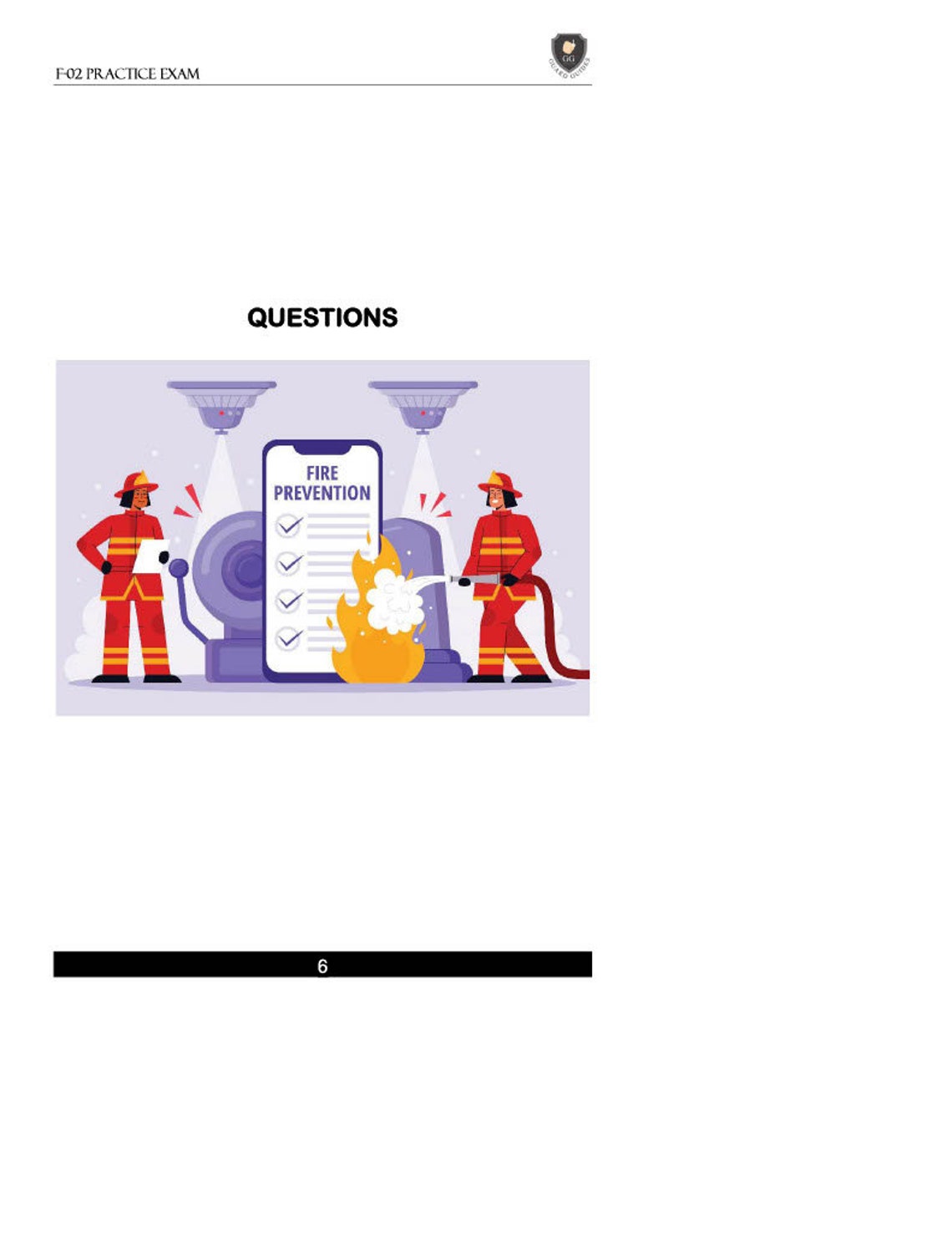 Guard Guides Fire Guard F-01, F-02, F-03/F-04 Practice Exams - Etsy