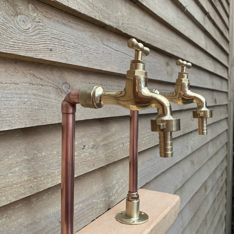 Copper Wall Taps - Etsy UK