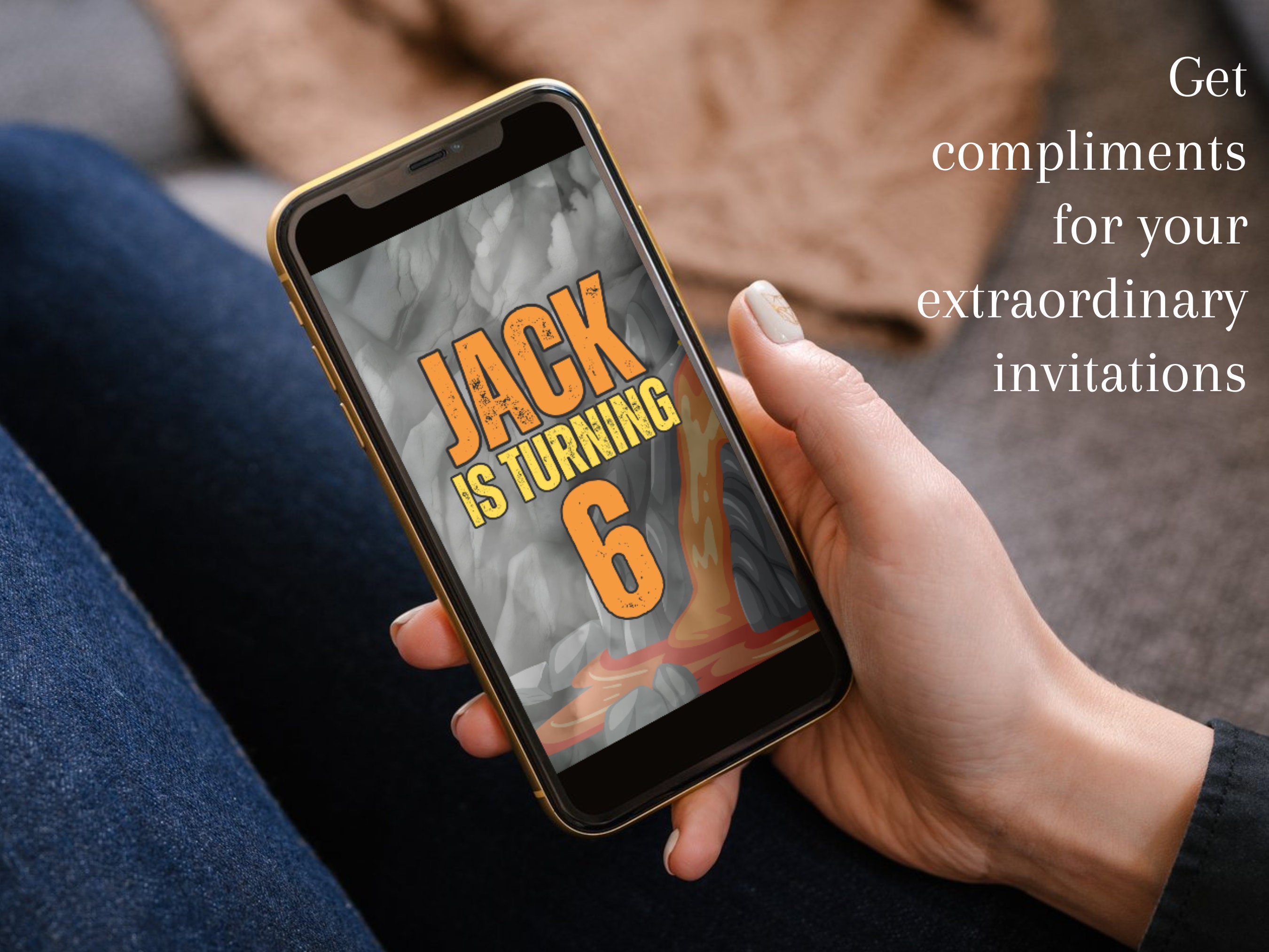 Volcano Birthday Invitation Volcano Invitation Birthday Invite Volcano ...