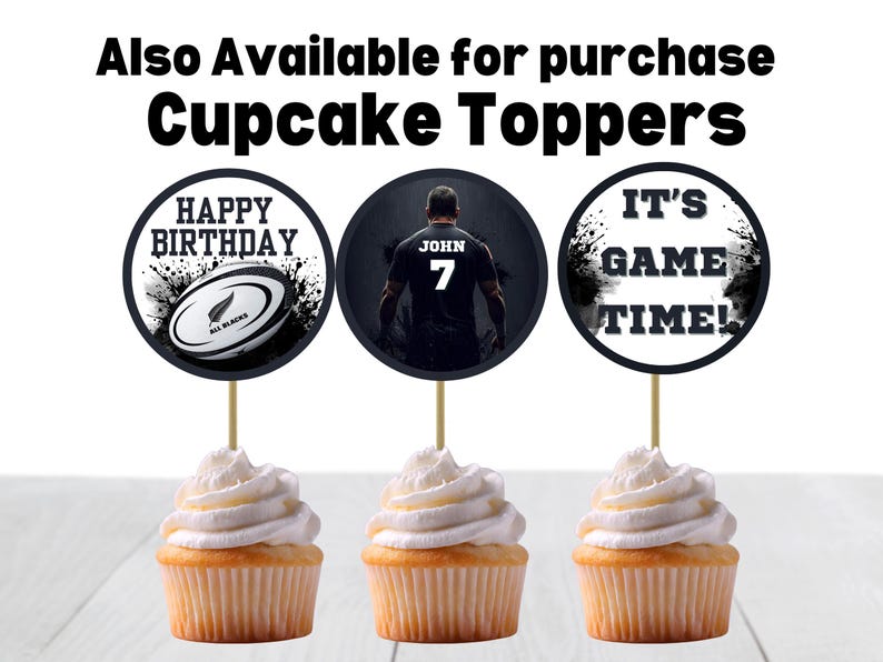 All Blacks Rugby Birthday Invitation for Boys - Etsy