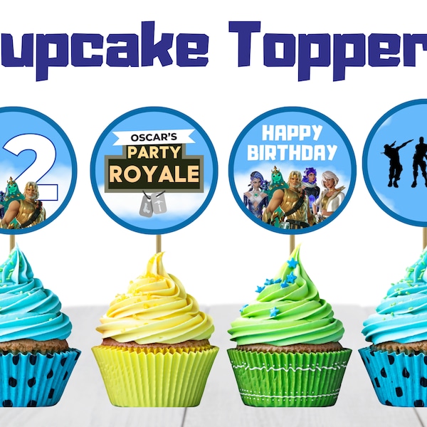 Fortnight Cake Topper - Etsy