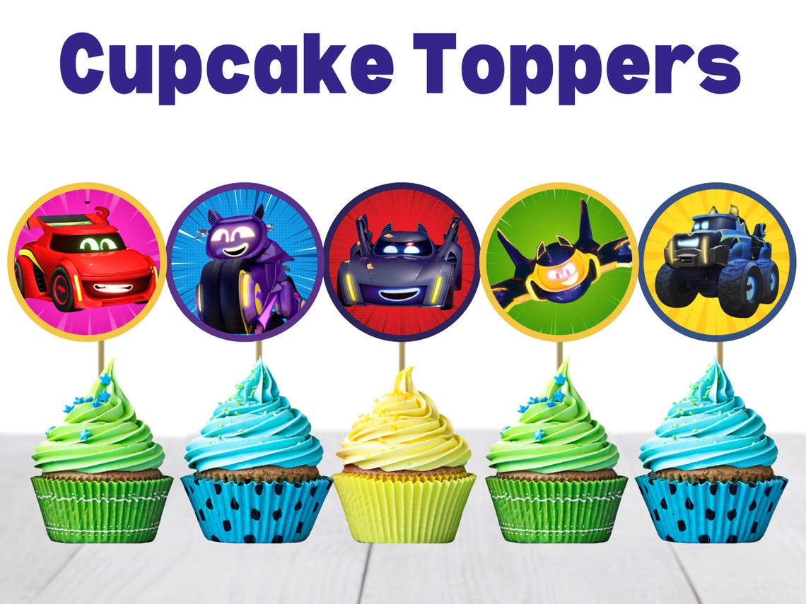 Bat Cupcake Toppers Birthday Favors Bat Party Cupcakes Bat Cake Pops ...