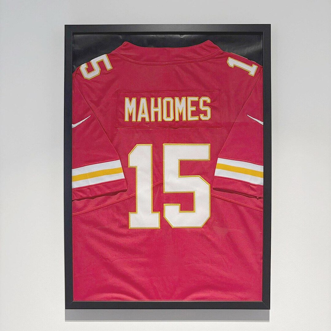 Kansas City Chiefs Patrick Mahomes Jersey Framed, Patrick Mahomes Shirt ...
