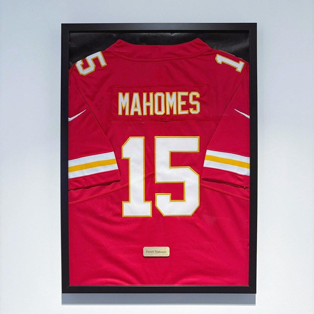 Kansas City Chiefs Patrick Mahomes Framed Jersey, Patrick Mahomes Shirt ...