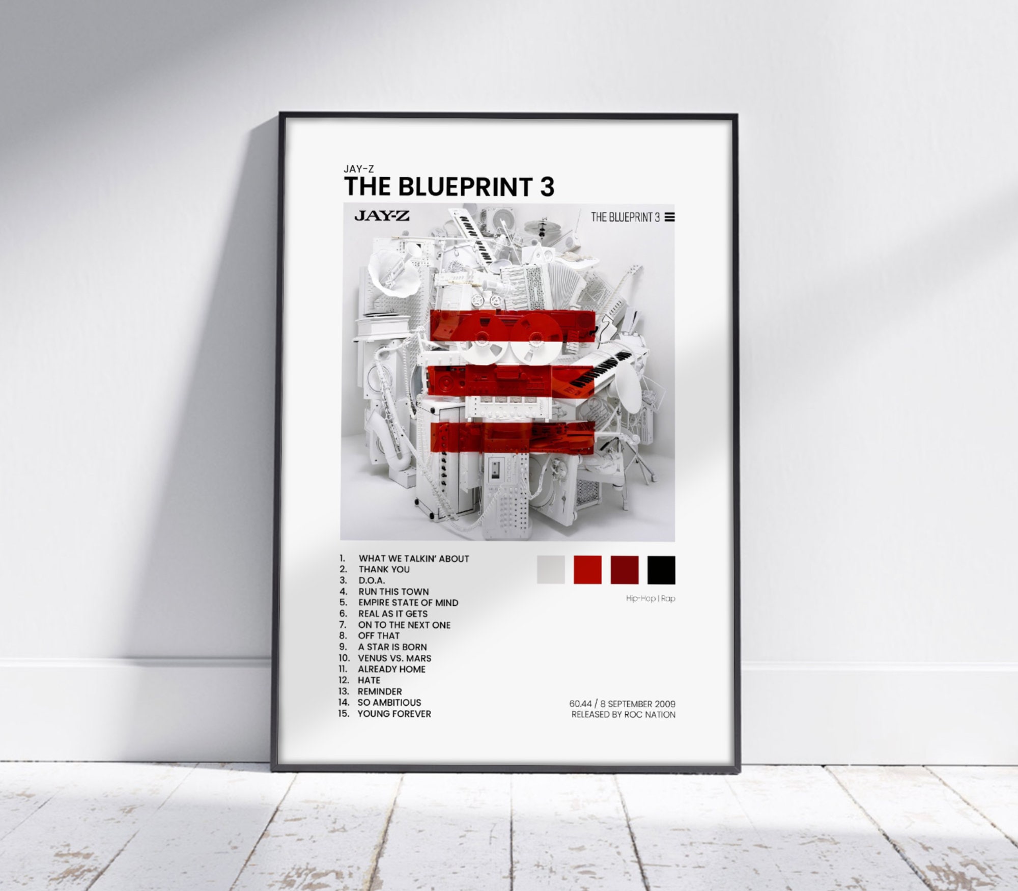 Jay Z The Blueprint 3 Album Cover