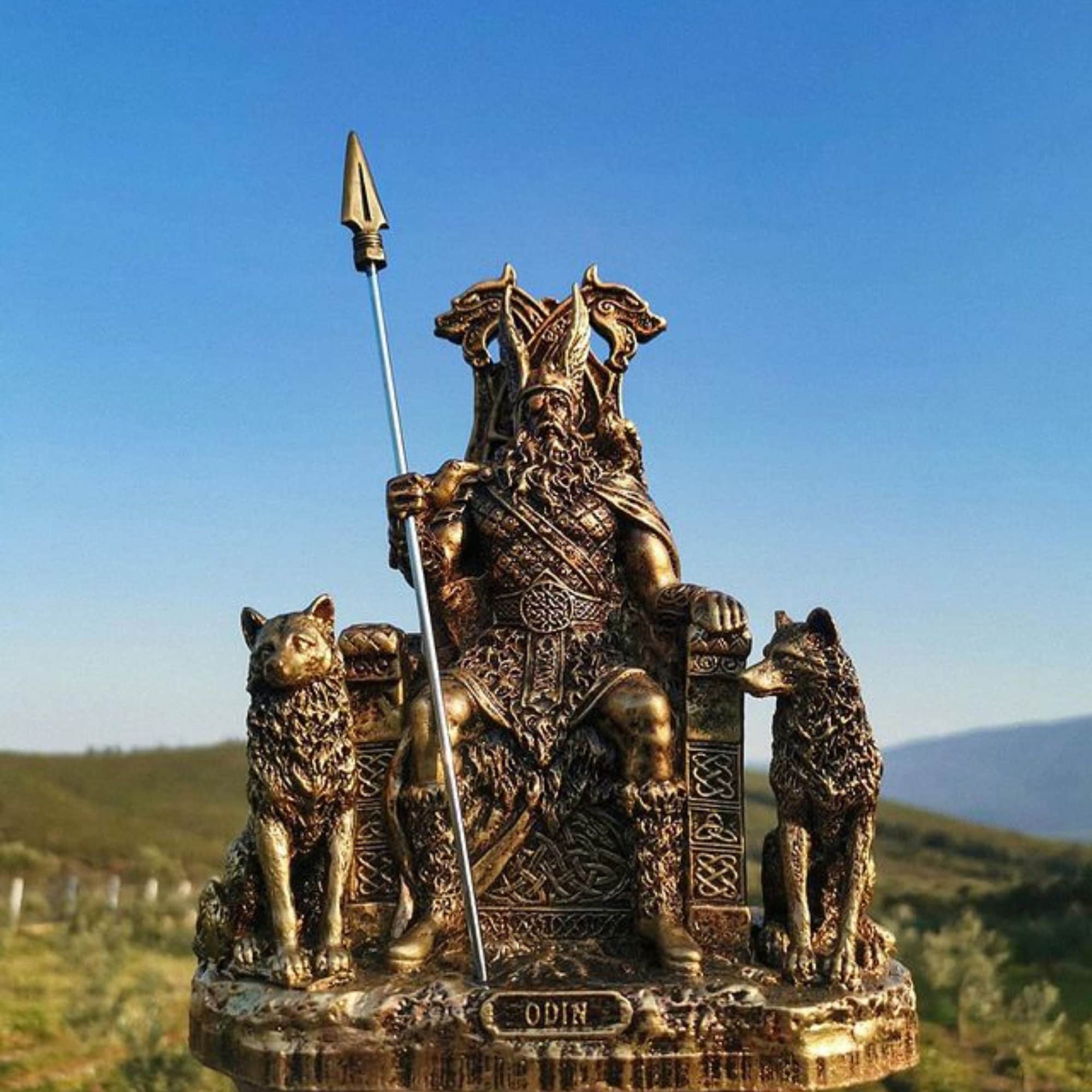 Odin The Wanderer Statue