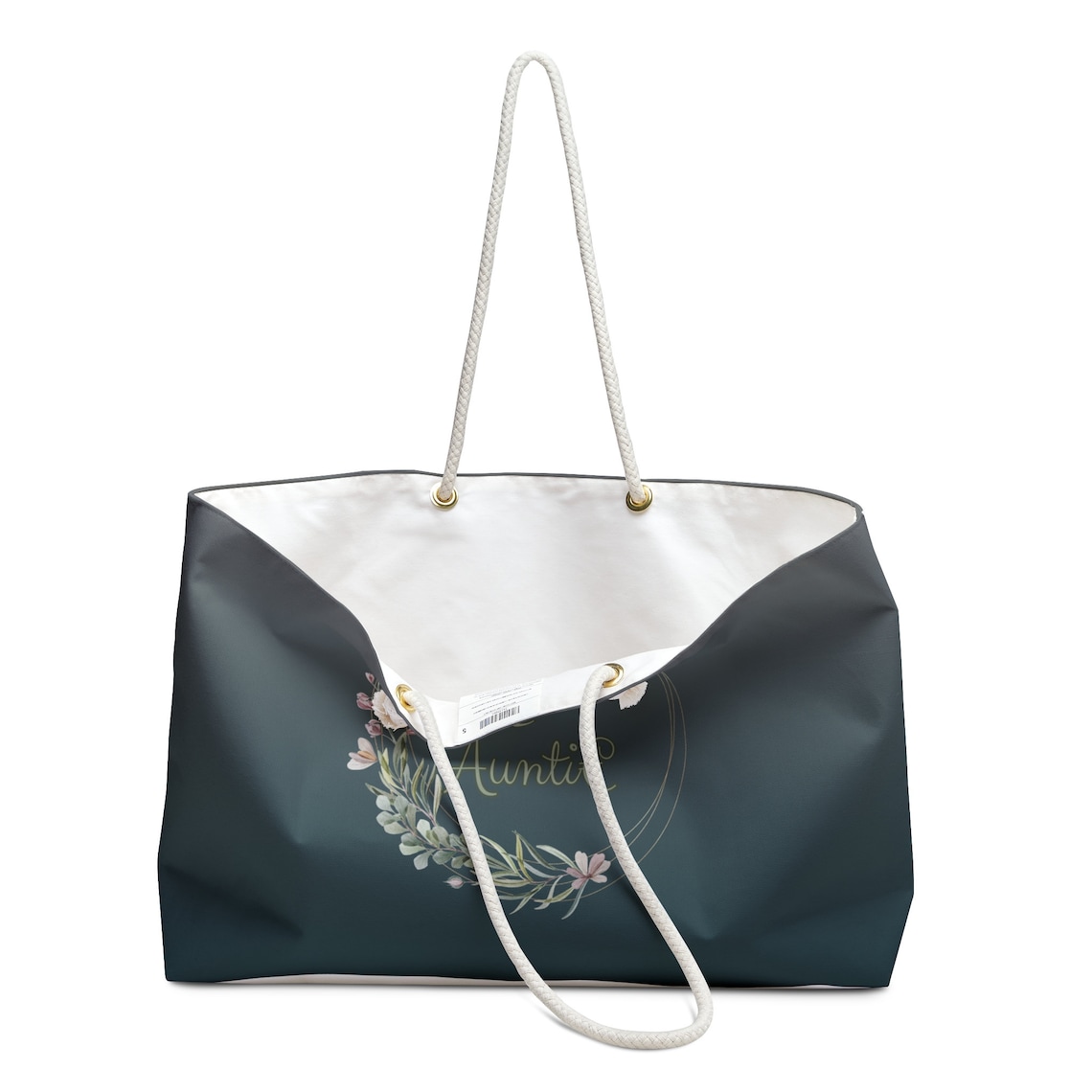 Rich Auntie Weekender Bag Wealthy Ladies Money Dollar Euro Yen Pound ...