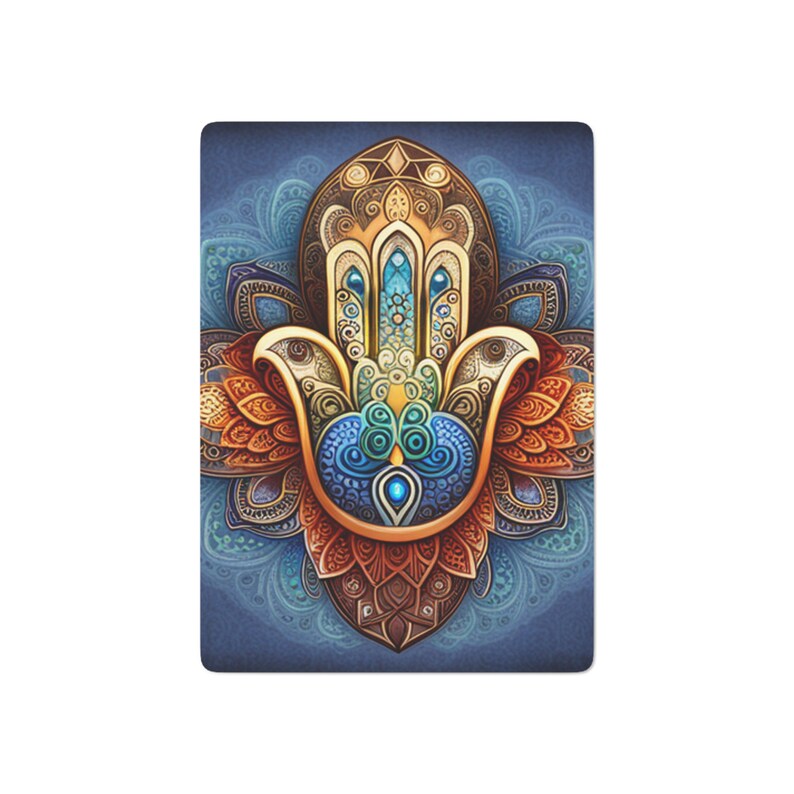 Luck & Protection Hamsa 2 Custom Playing Cards - Etsy