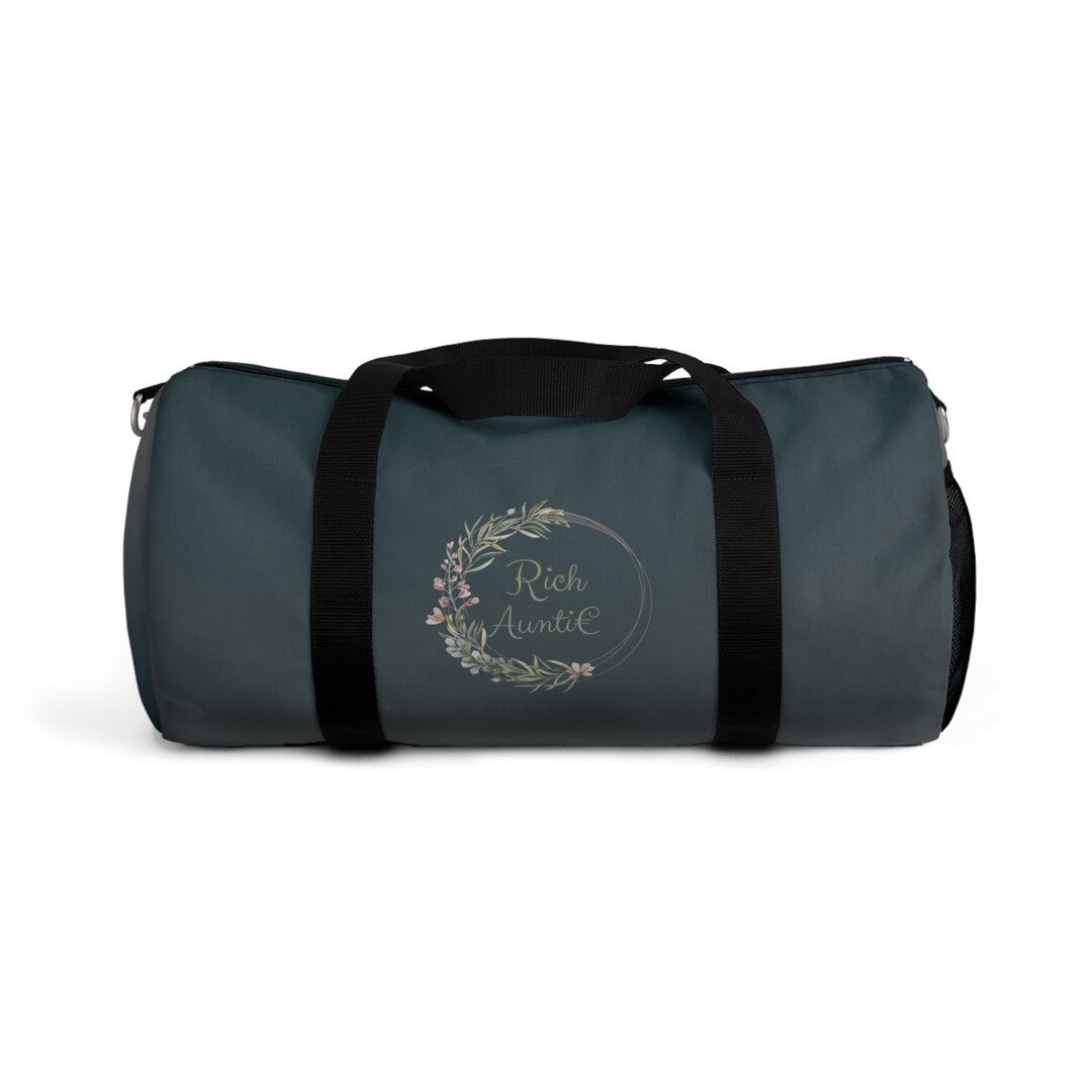 Rich Auntie Duffel Bag Wealthy Ladies Money Dollar Euro Yen Pound Peso ...