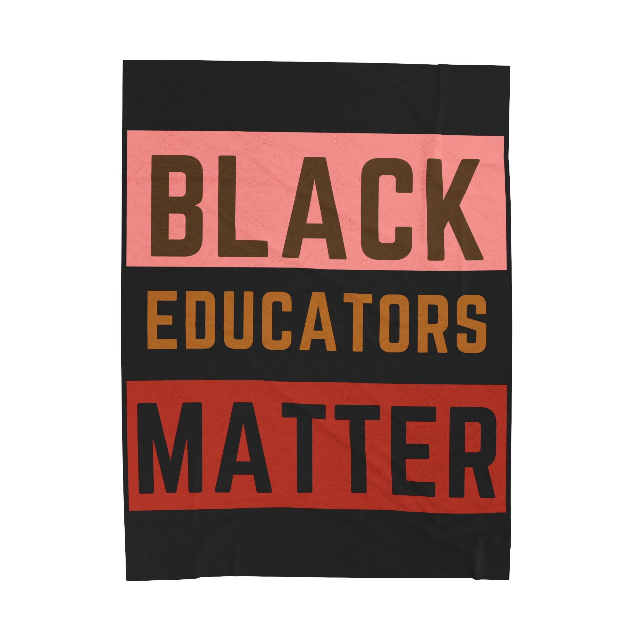 Black Educators Matter Velveteen Plush Blanket - Etsy
