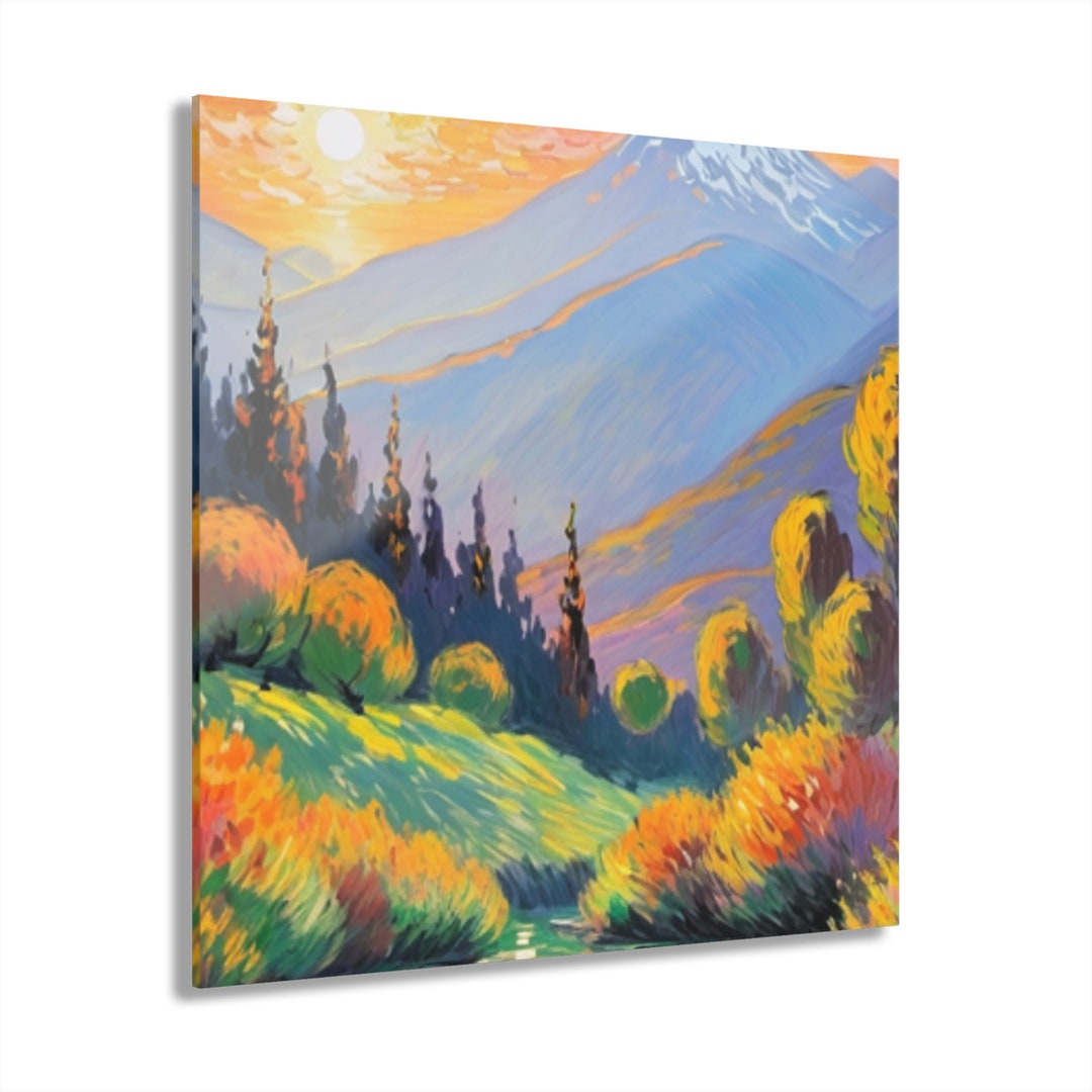 Grand Rising and Shining Acrylic Print (french Cleat Hanging ...