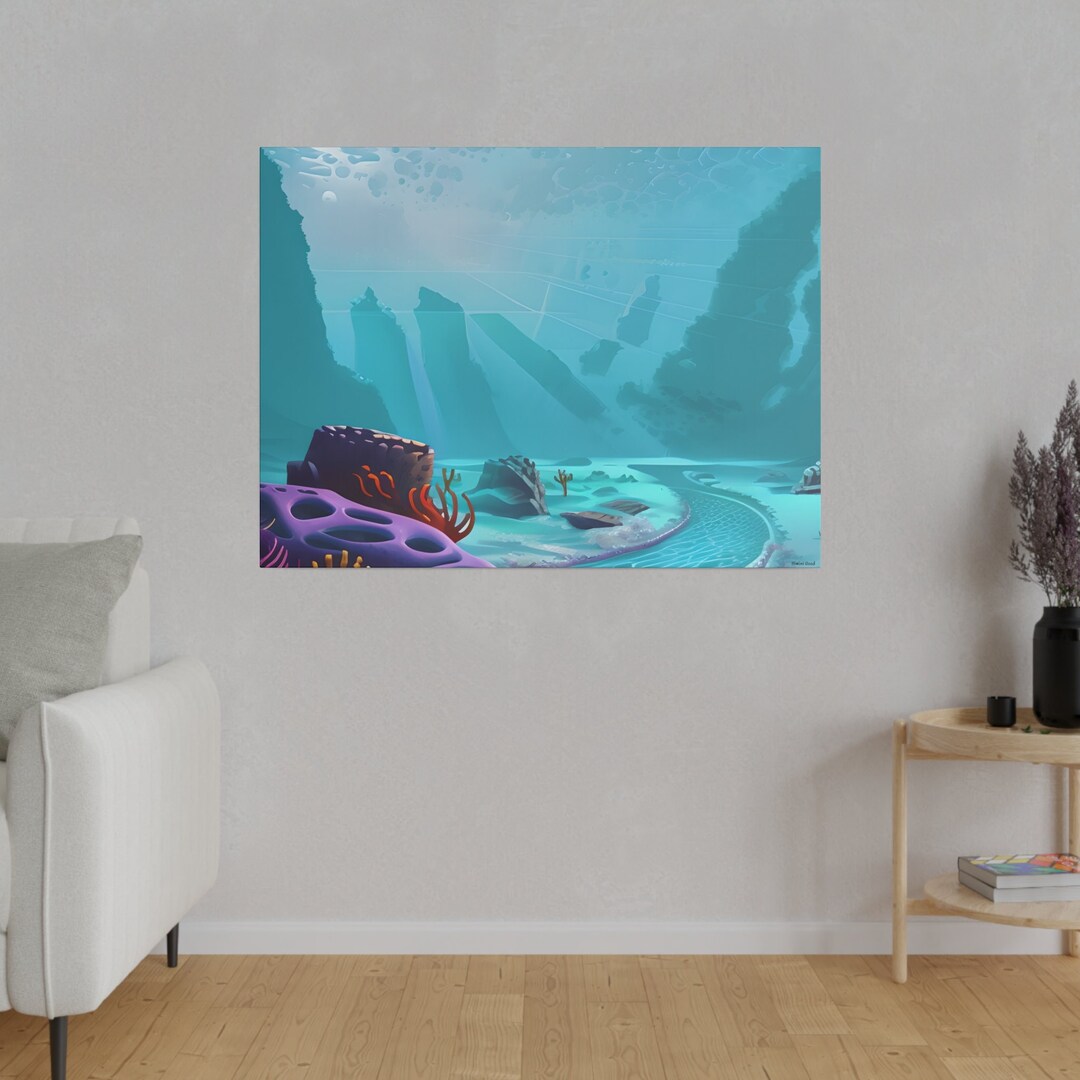 Bimini Road Canvas Wall Art Ancient Ruins Home Décor Mysterious ...