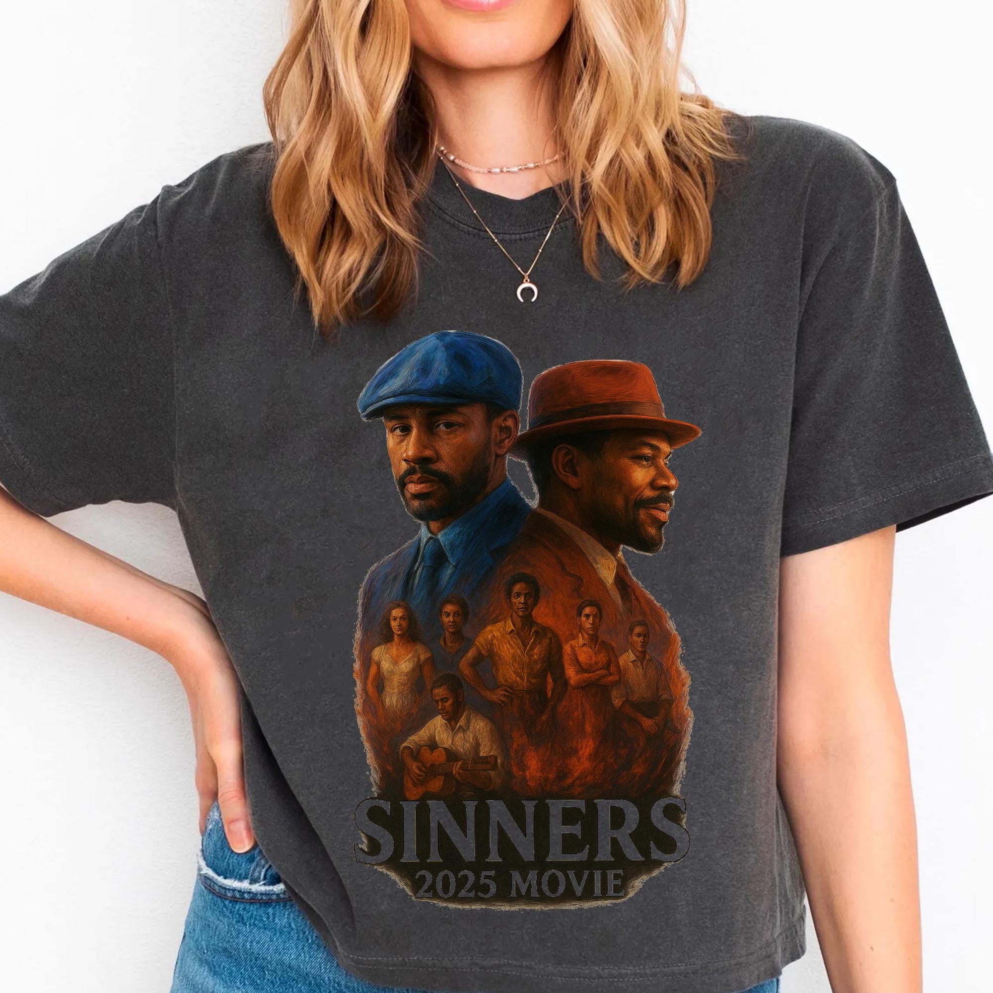 Sinners 2025 Movie Shirt Png, Birthday Gifts, Sinners Movie Fan Png ...