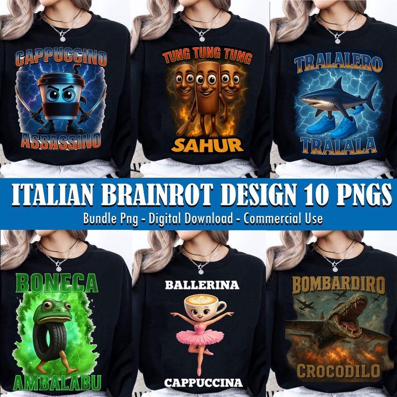 Brainrot Shirts - Etsy