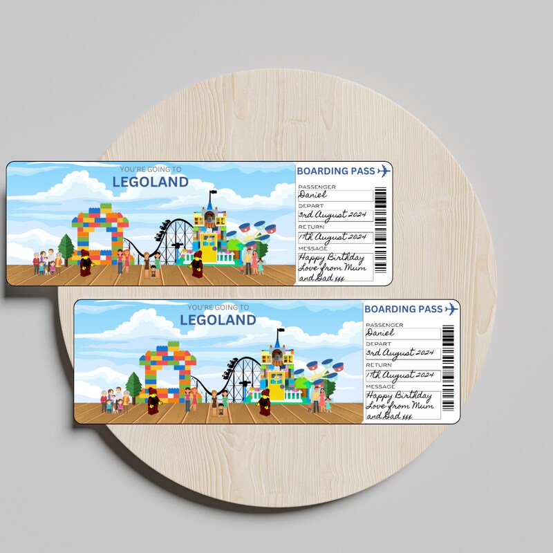 Legoland Ticket - Etsy