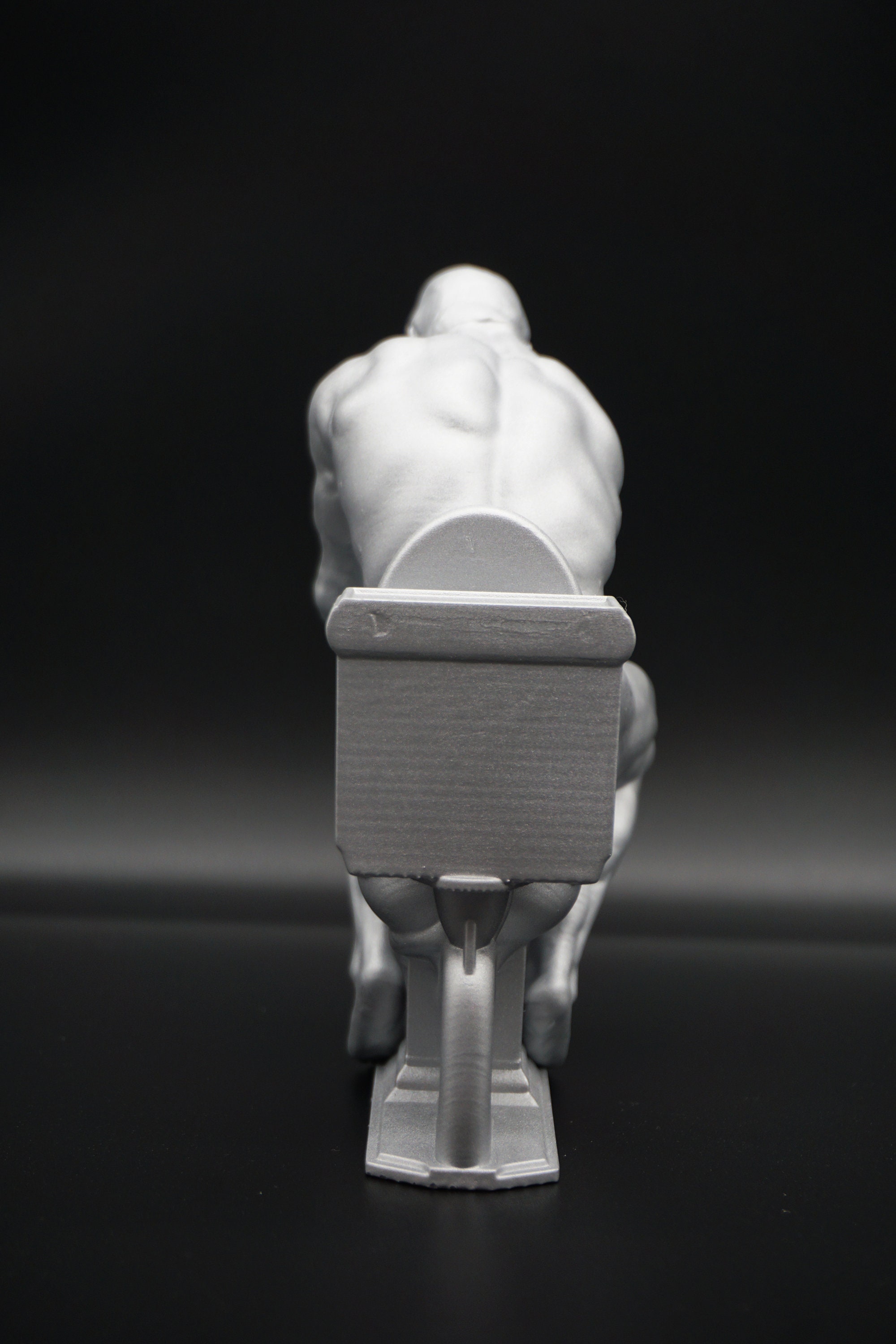 The Thinker on Toilet Sculpture - Funny Bathroom Decor - Restroom ...
