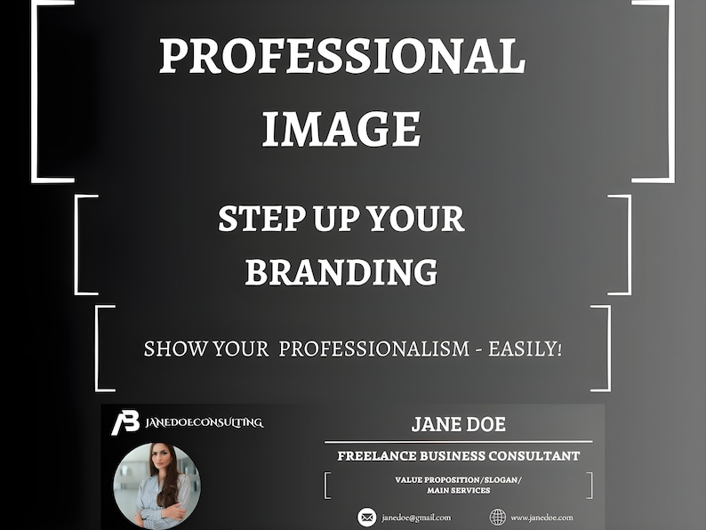 Linkedin Gradient Banner Black Editable Canva Template | Linkedin ...