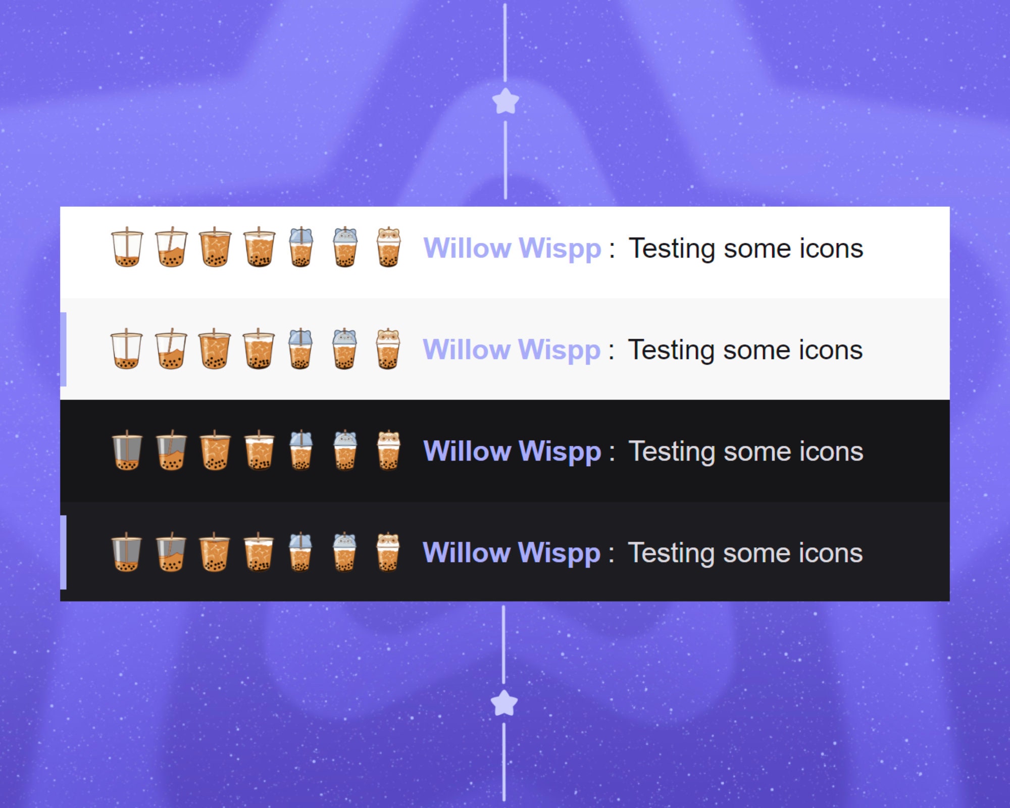 Ice Coffee Boba Sub Badge, Discord Roles Bits, Cute Boba Channel Point ...