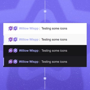 Purple D20 Sub Badge, Discord Roles Bits, Twitch Emote, Channel Point ...