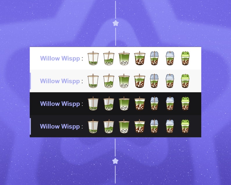 Matcha Boba Sub Badge, Discord Roles Bits, Cute Boba Channel Point ...