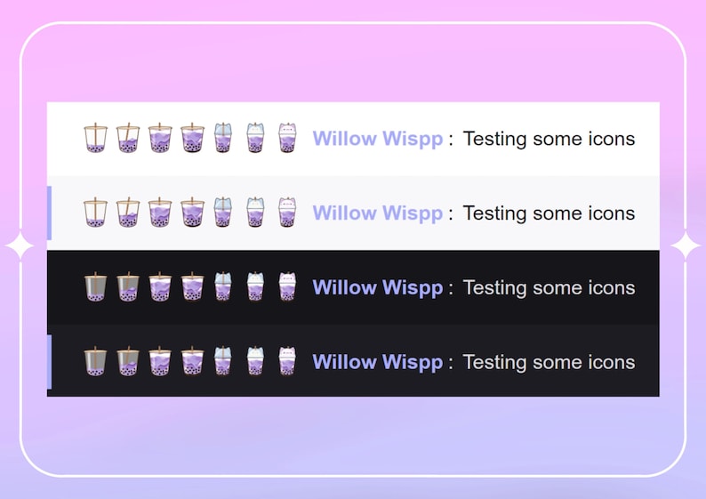 Taro Milk Boba Sub Badge, Discord Roles Bits, Cute Boba Channel Point ...