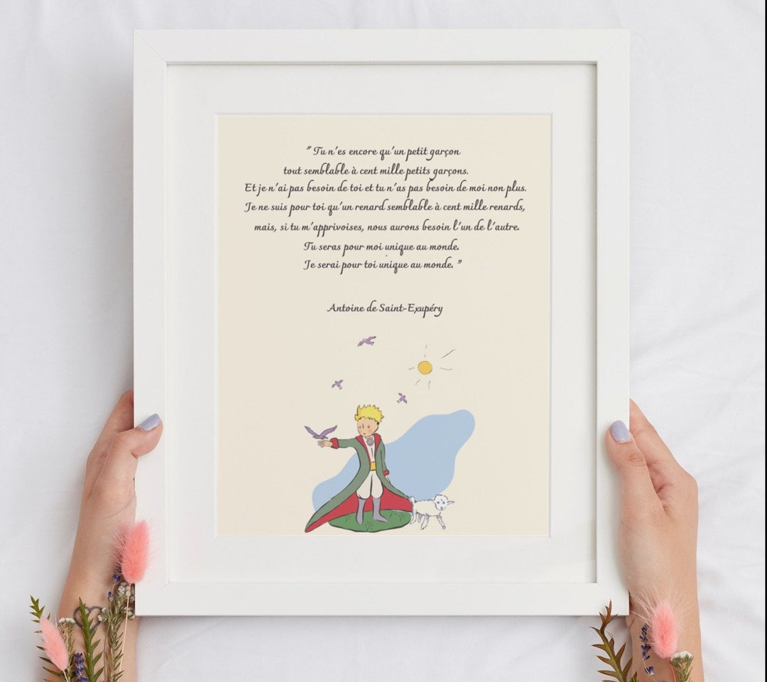 The Little Prince Poster Digital Wall Art Print - Etsy