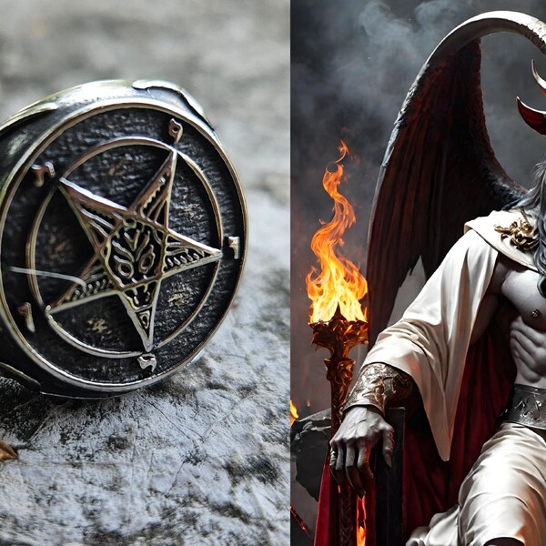 Lucifer Ring - Etsy