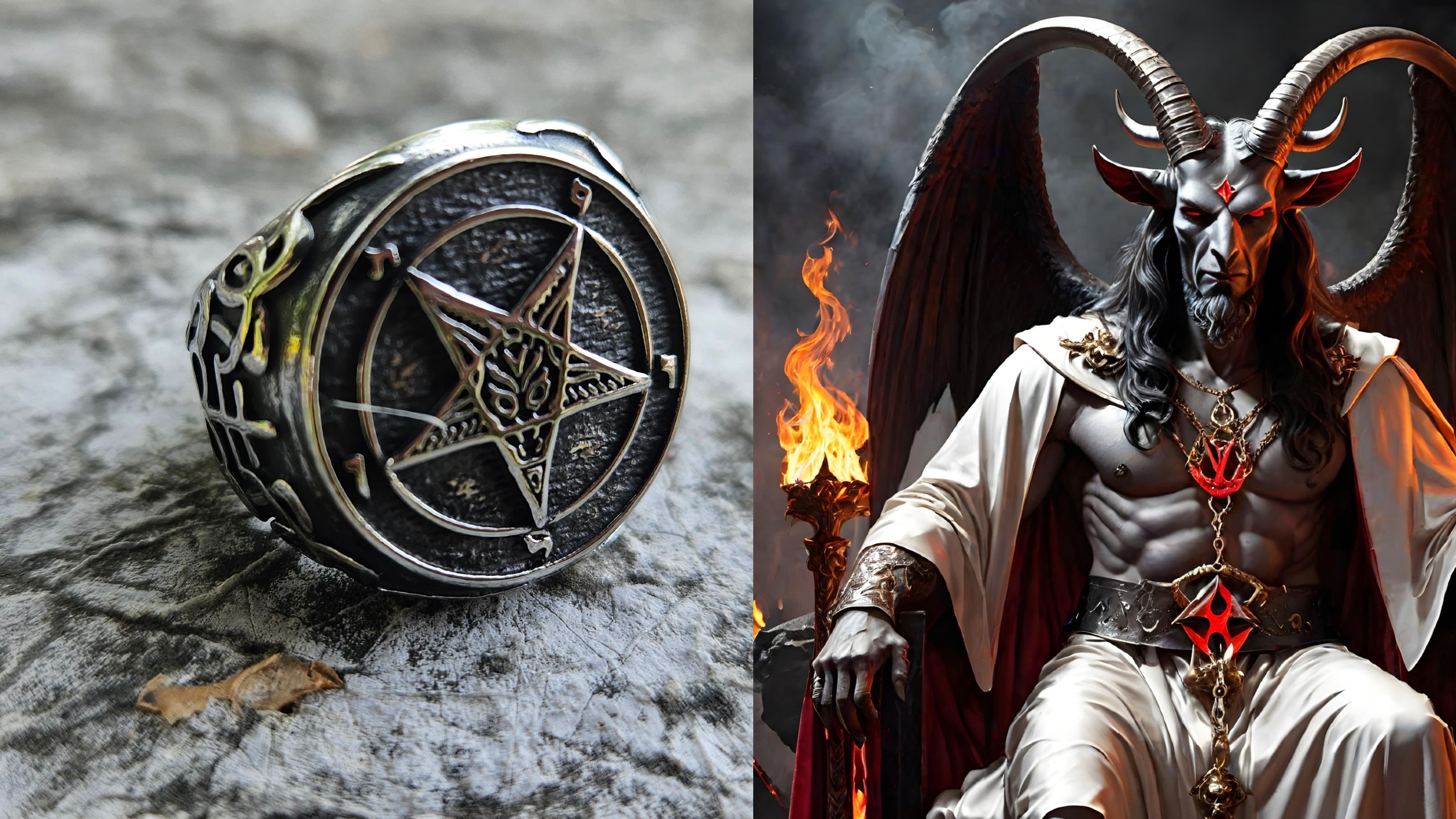 Lucifer's Powers Vesseled to a Ring Lucifer Spell Lucifer Amulet ...