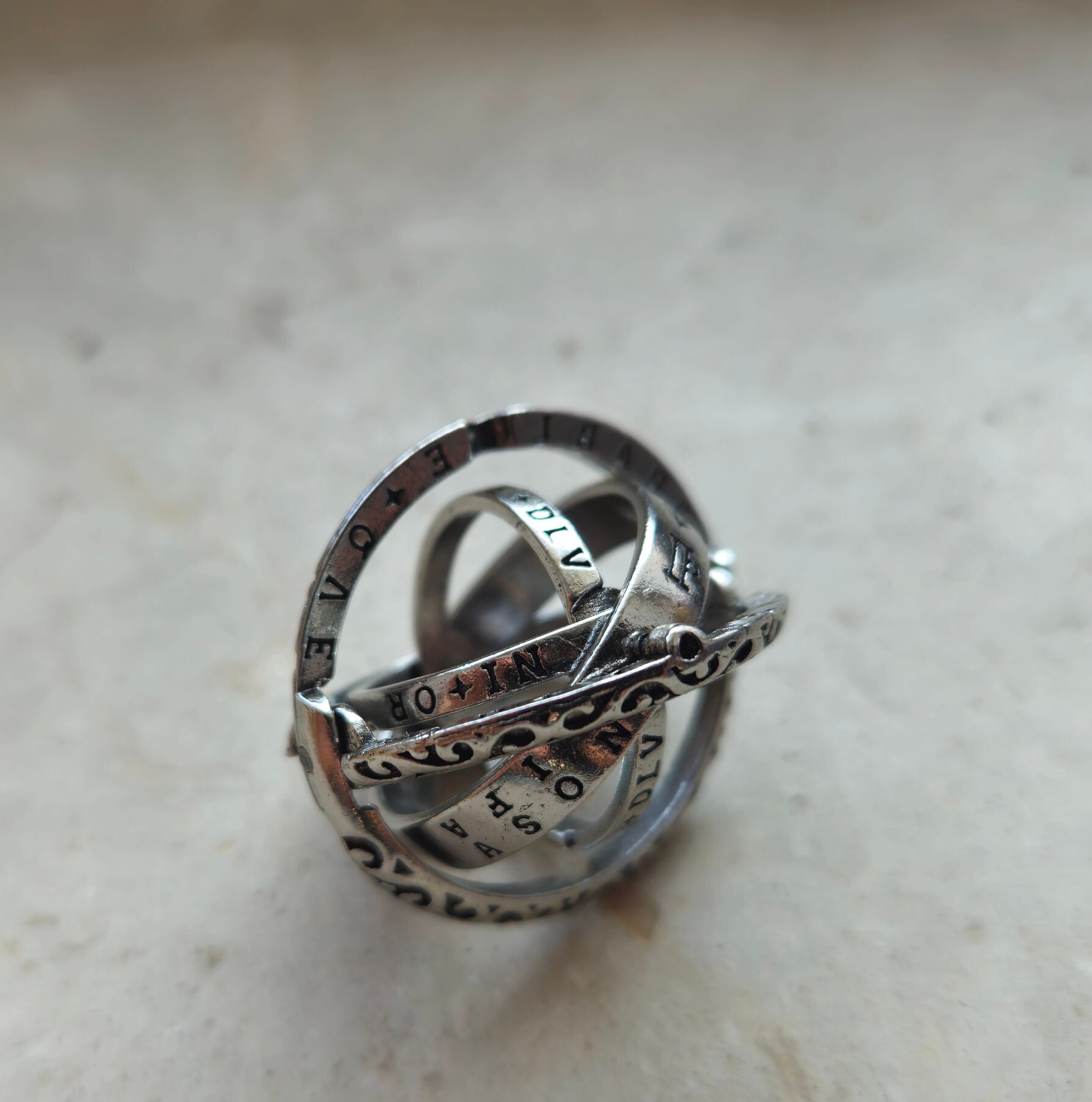 Spirit Vessel Ring With 100 Enochian Angels Bound to It Magical Amulet ...