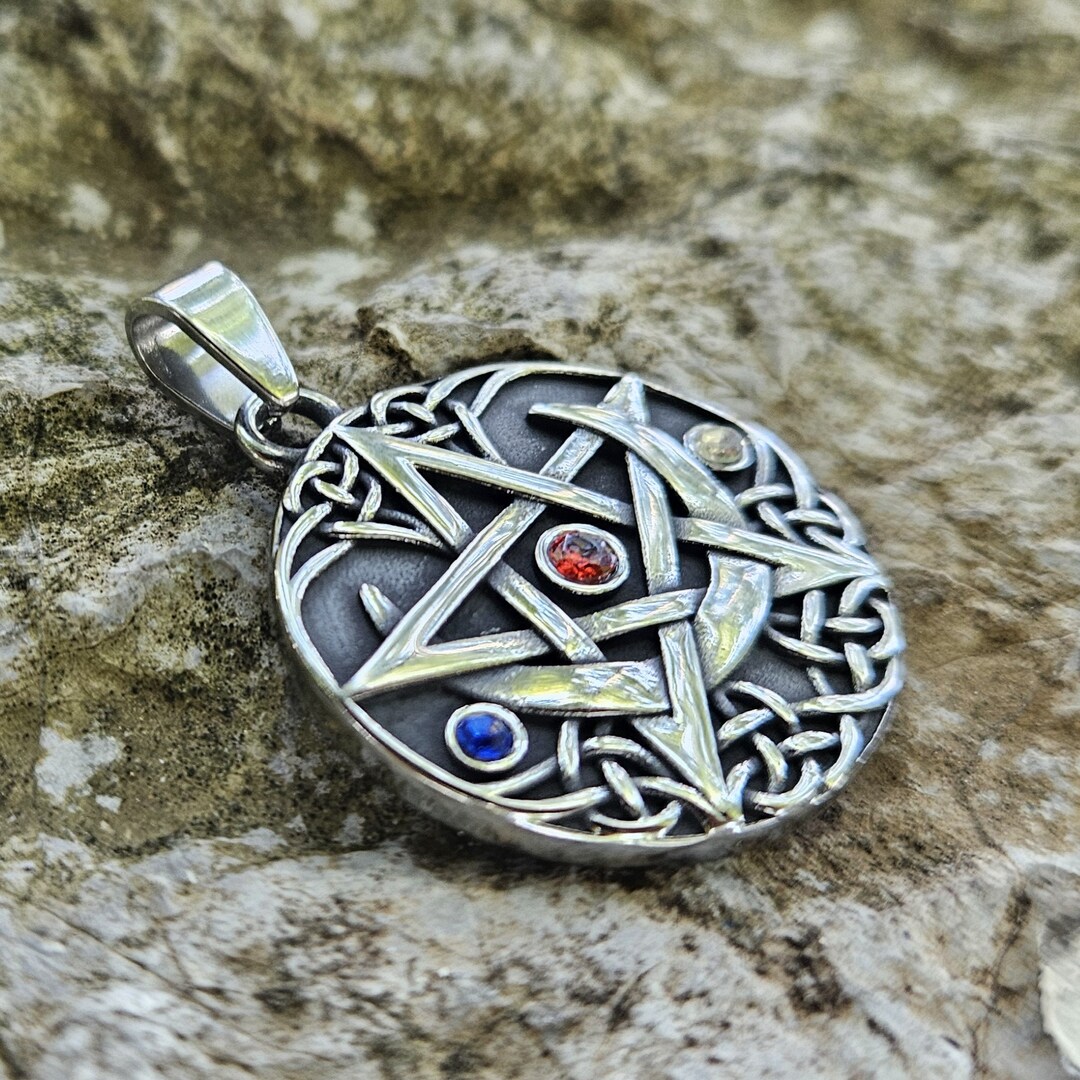 Archangel Djinn Amulet: Solomon's Pentacle Metaphysical Pendant Success ...