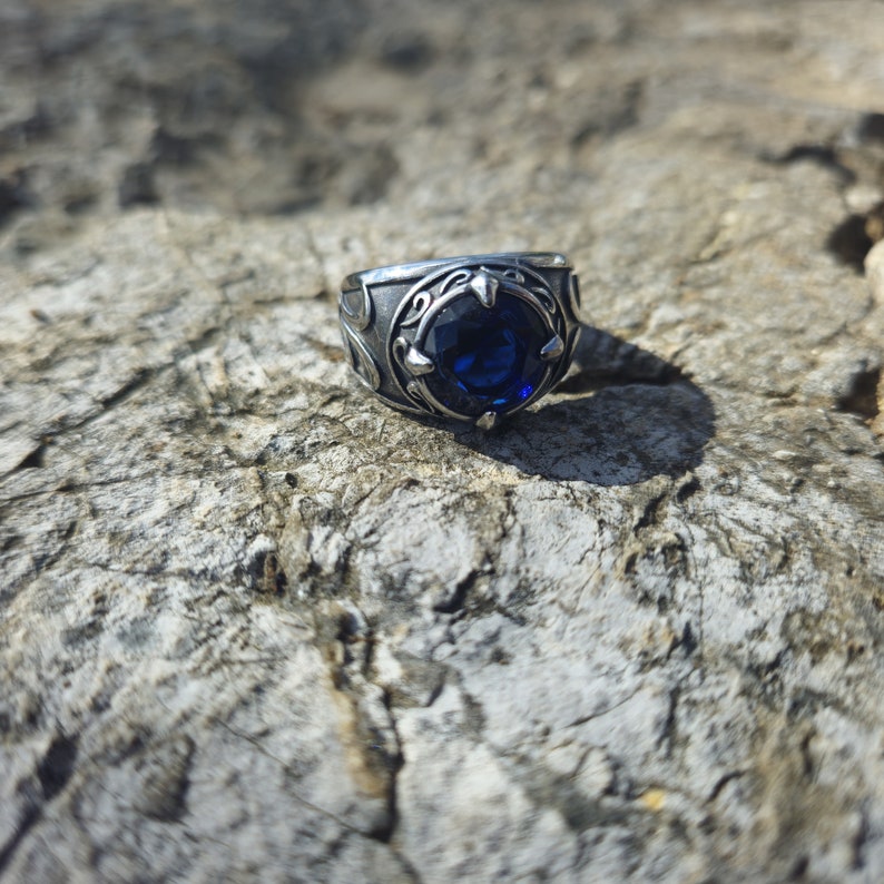 Blue Eye of Clairvoyance Ring of Witch Powers | Third Eye Opening Spell ...