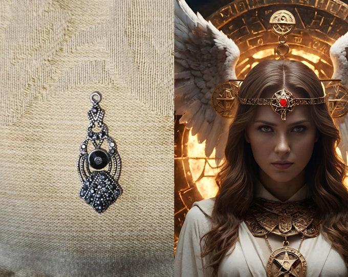 Ixix Enochian Guardian Angel, Magick Amulet, Angel Powers Spell ...