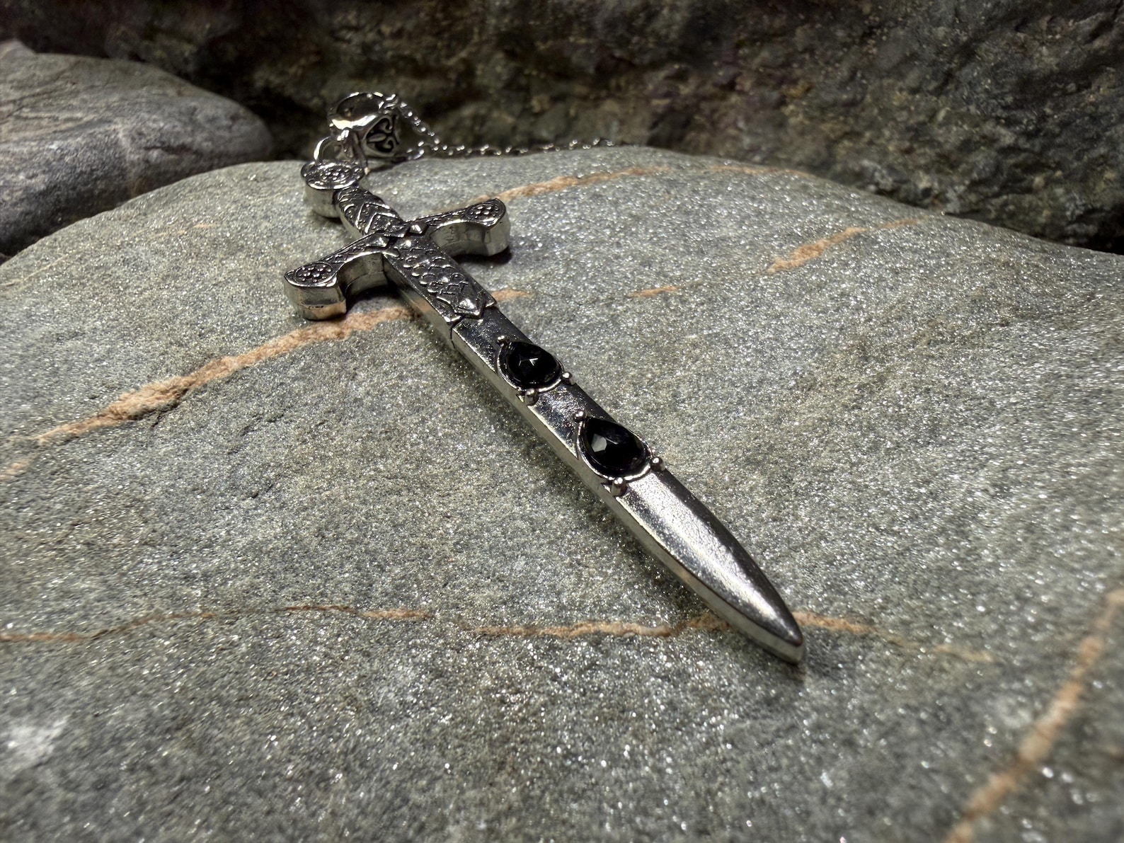 Occult Amulet Sword of Demon Control & Vampiric Power Protection ...