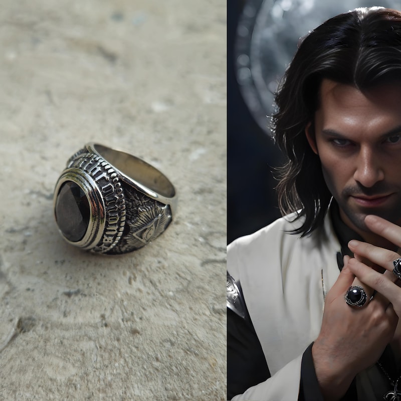 Satanic Rings for Men - Etsy