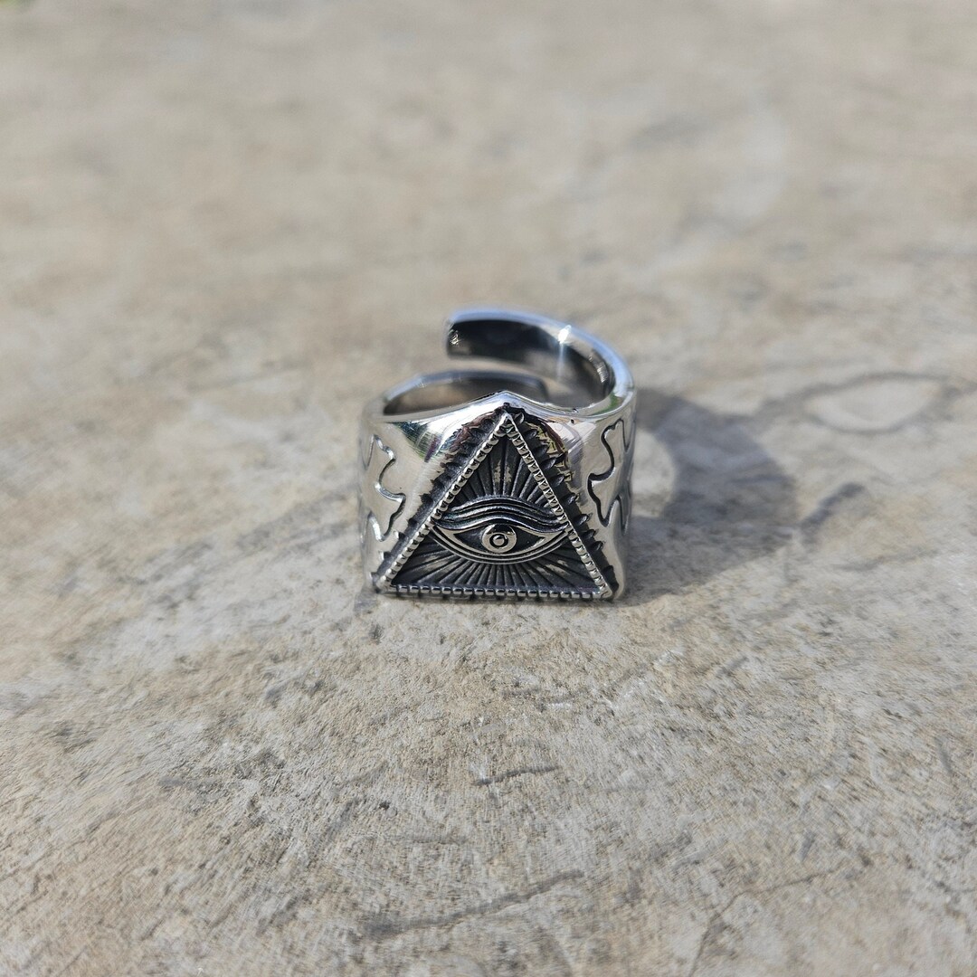 Templar Third Eye Ring: Metaphysical Talisman, Protection Amulet - Etsy