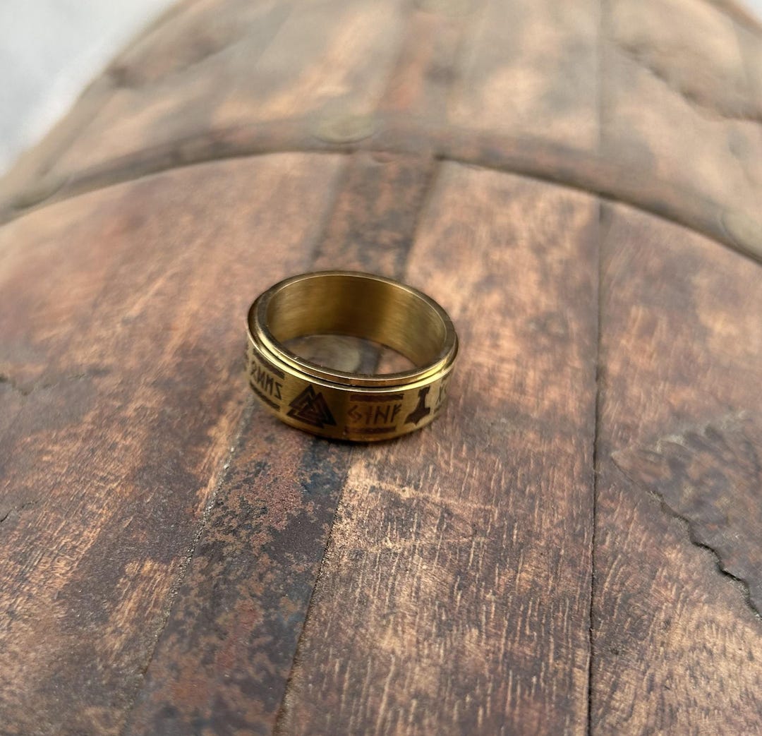 Thor's Mjollnir Ring of Thunder Magic Ring Norse Spell Ring ...