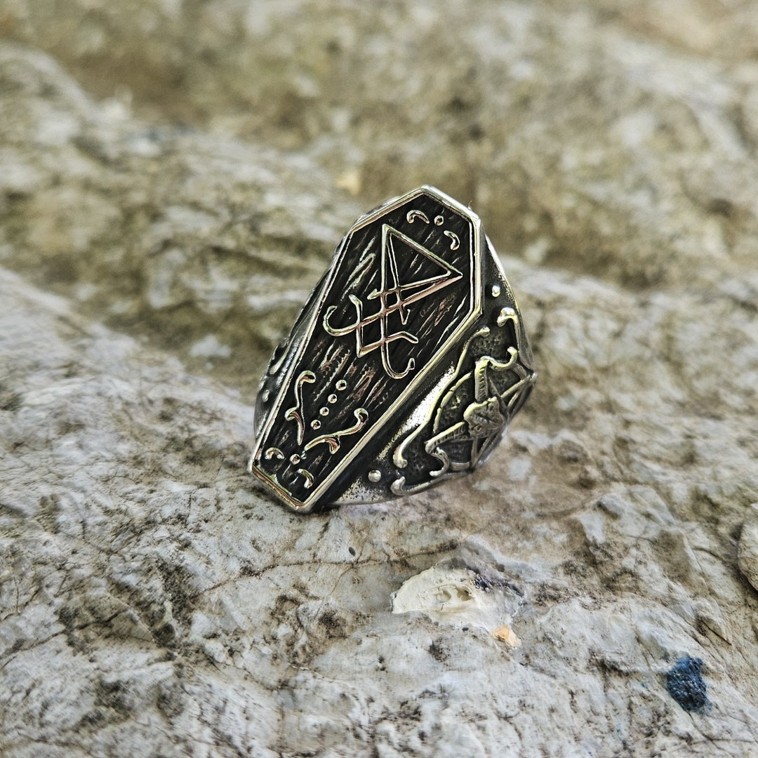 Lucifer Ring Connected to His Greatness Power of Light Magick Ring ...