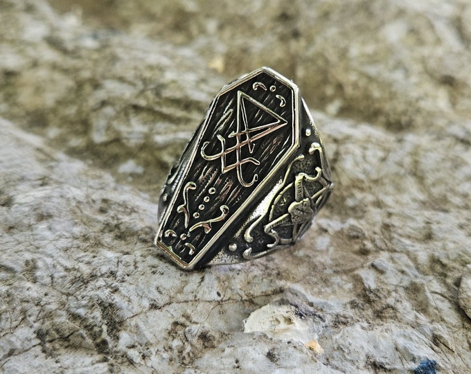 Lucifer Ring Connected to His Greatness Power of Light Magick Ring ...