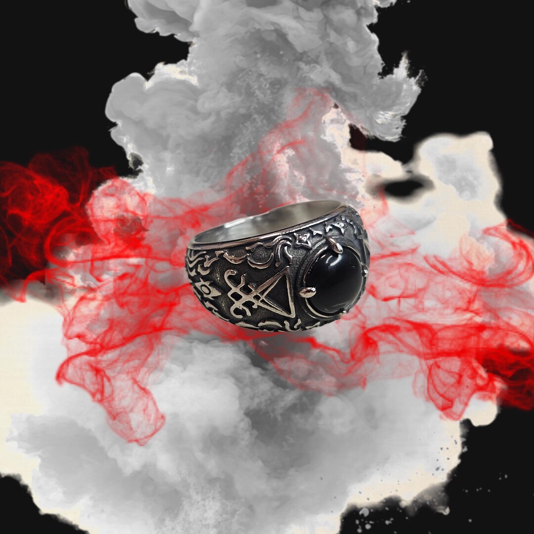 Lucifer's Ring of Powers Vessel of the Demonic Realm Magick Ring ...