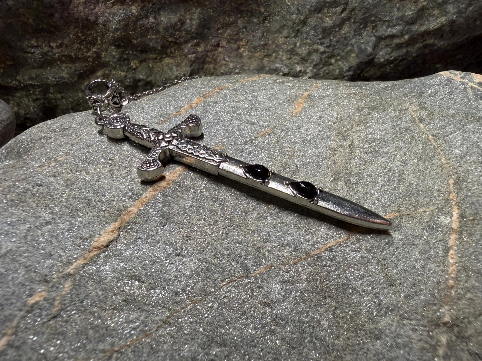 Occult Amulet Sword of Demon Control & Vampiric Power Protection ...