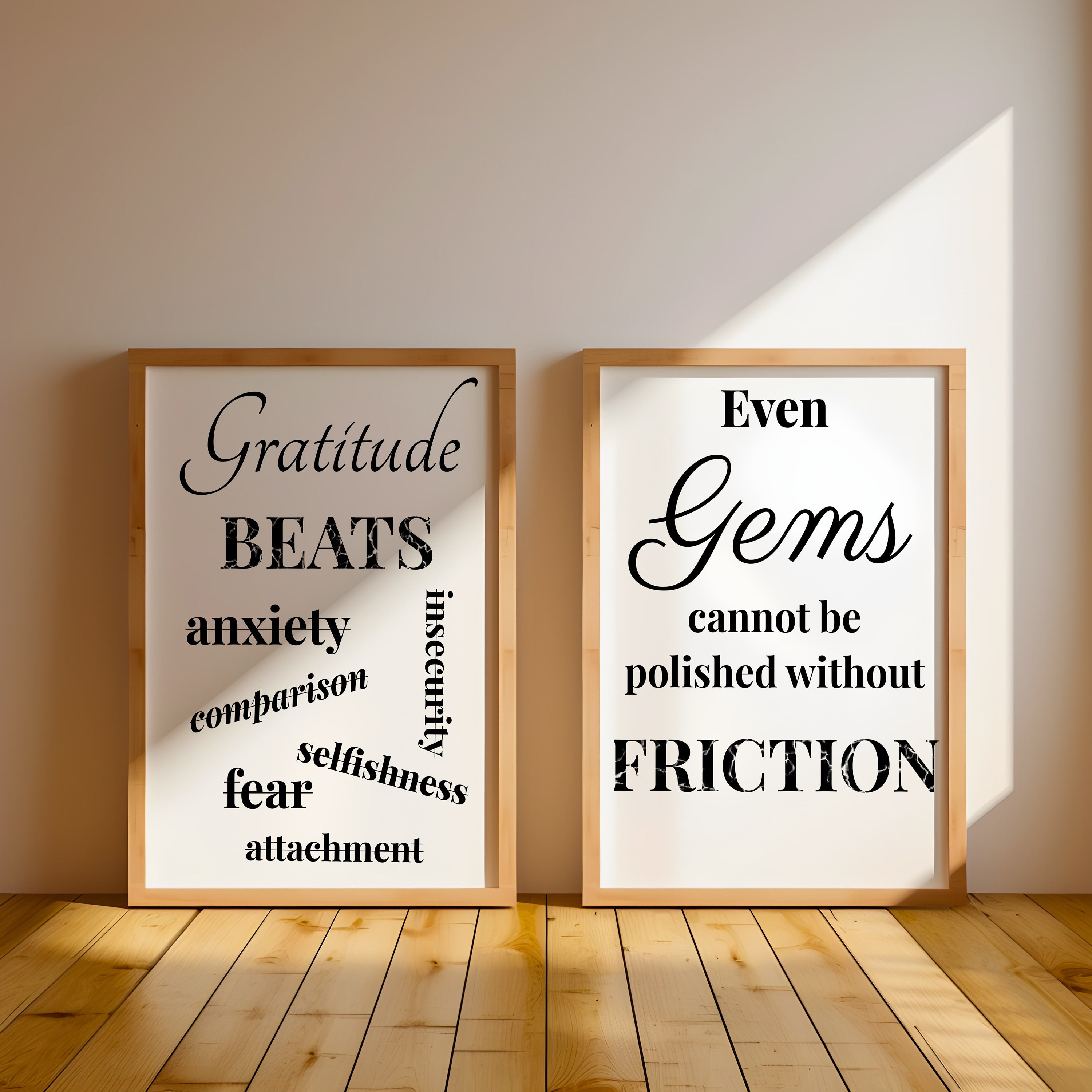 Motivational Posters, Set of 5 Printables, Office Decor, Home Wall Art ...