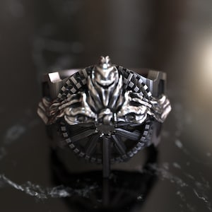 Ring of the Legend Lucii, Final Fantasy Inspired, Handcrafted 925 ...