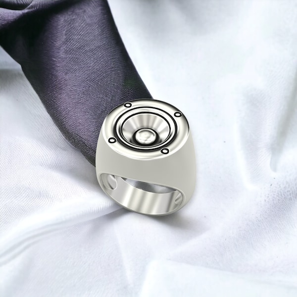 Sound Wave Ring - Etsy