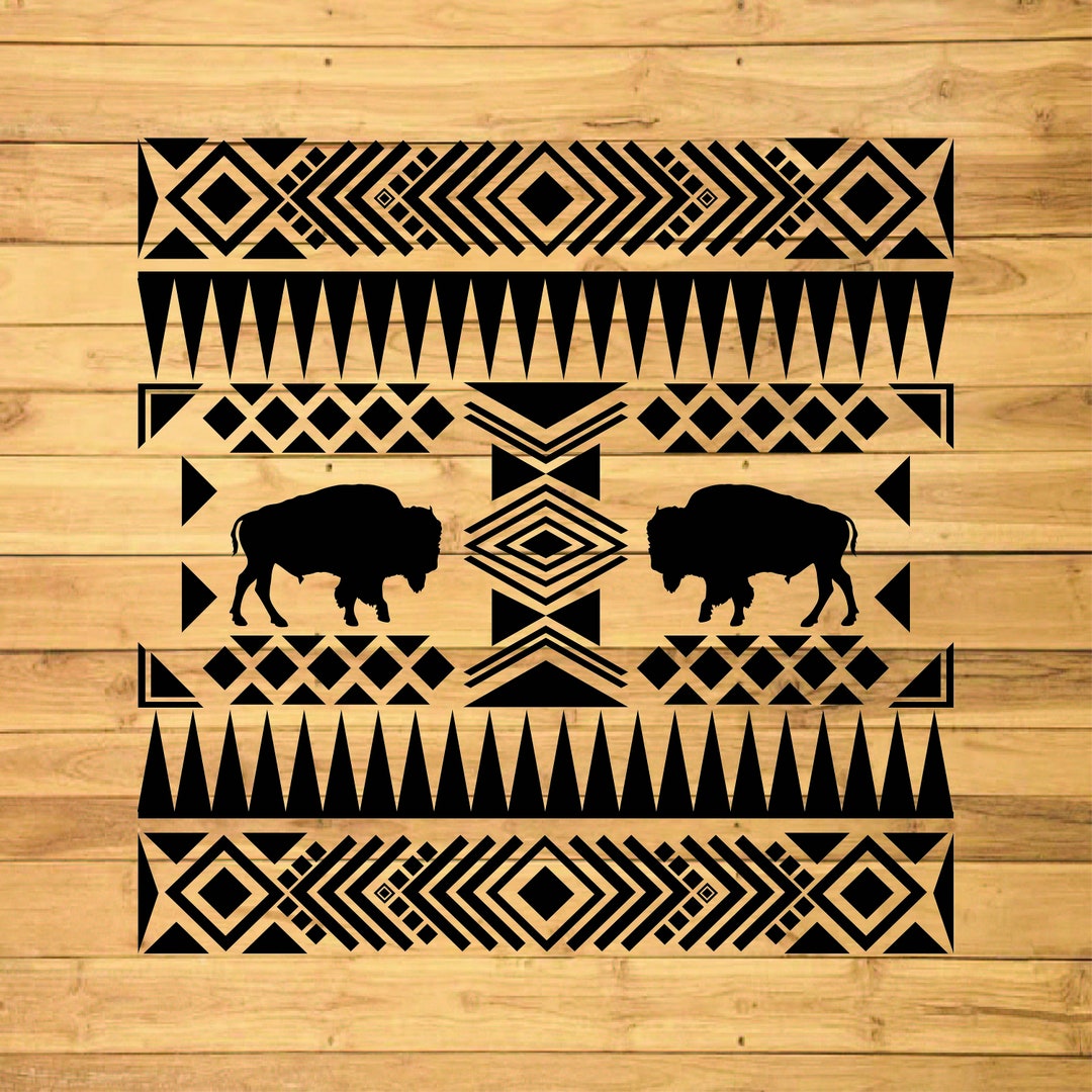 Aztec Pattern Svg,border Svg,seamless,tribal Svg Bundle,american ...